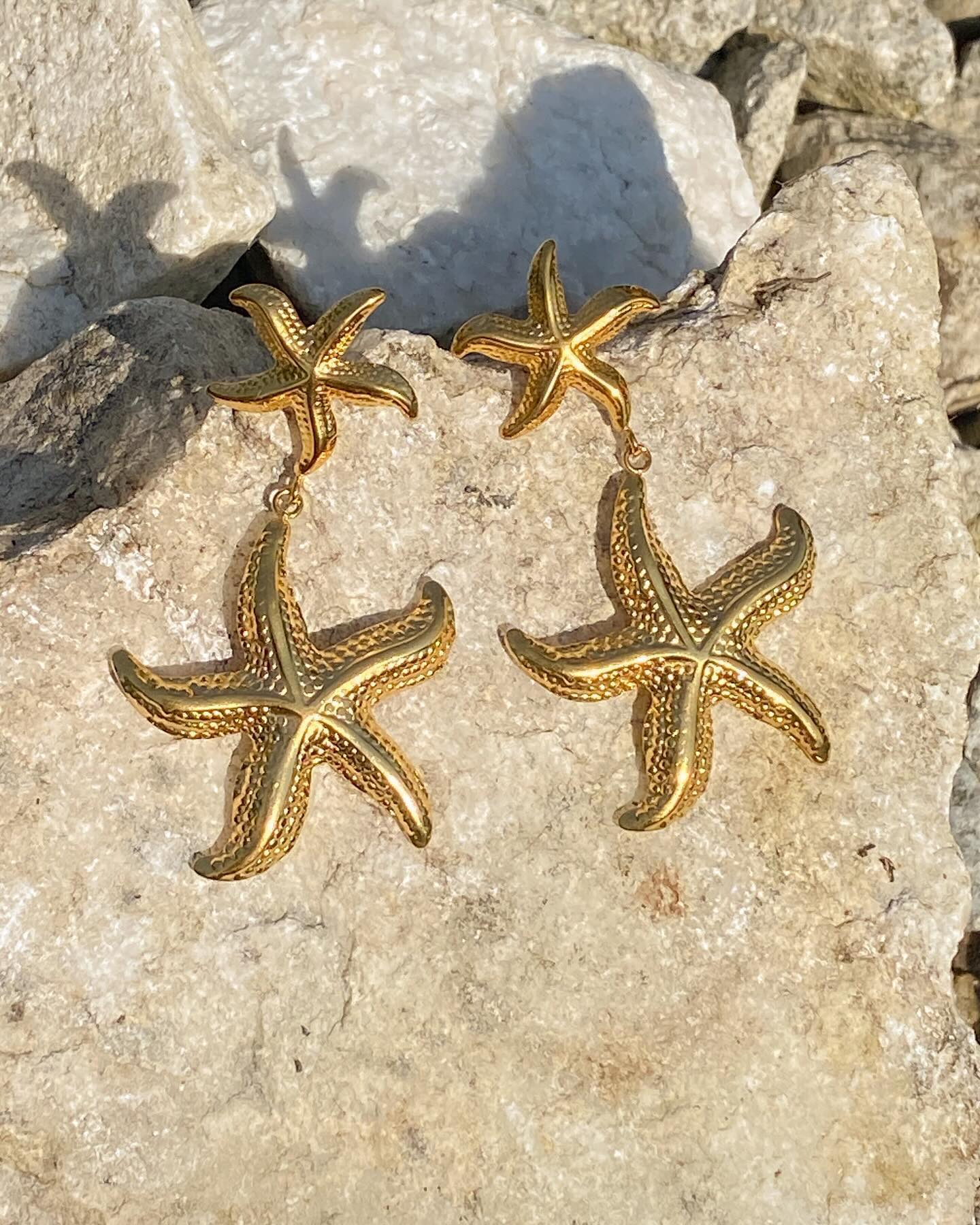 Double Starfish Earrings – FOGSTORES